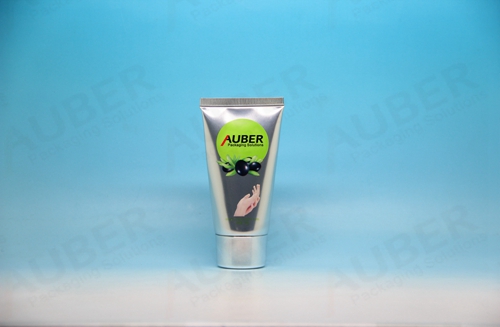 D35mm Silver Aluminum Plastic Tube with Screw on Cap - Auber