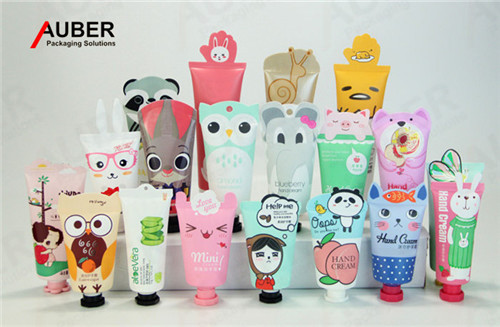 Plastic Lotion Tubes With Animal Shape Tails - Auber